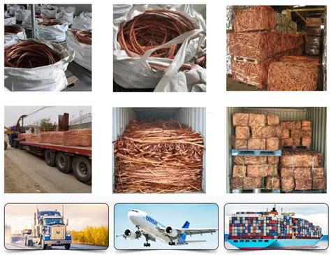 9999 Copper Scraps Pure Millbery Copper Wire Scrap Cooper Ingot