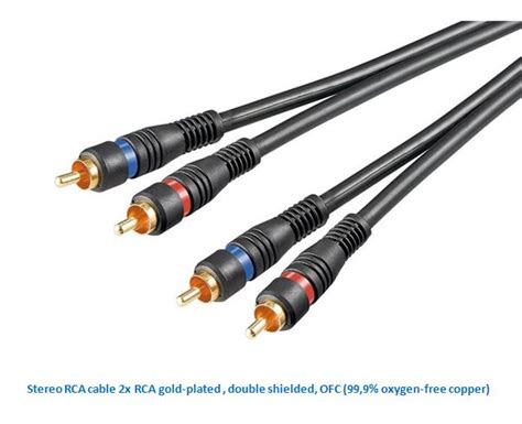 Kabel CINCH Stereo Audio M Home Cinema