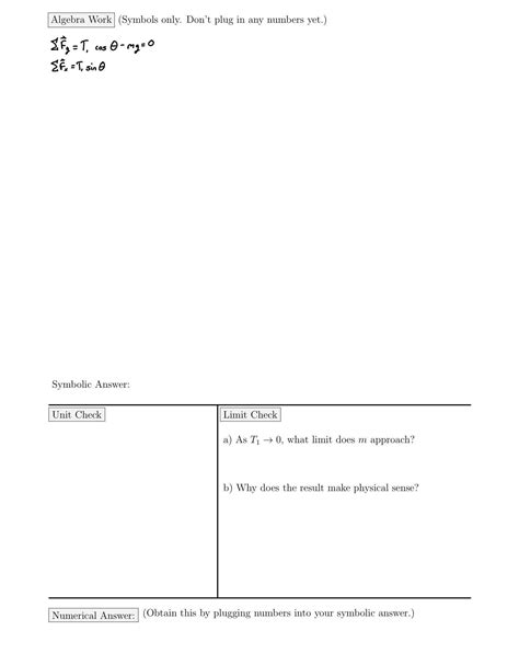 Uni Physics 1 Laws Of Motion I Can Never Really Figure Out How To