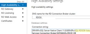 Configuring RDS Connection Broker High Availability On Windows Server Windows OS Hub