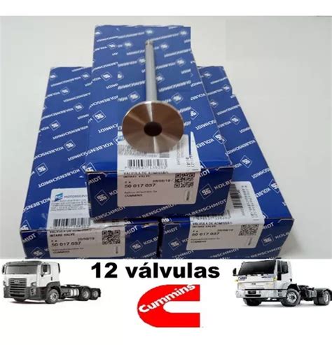 Valvula Admiss O Cummins Isl Isc Vw Cargo Frete Gr Tis