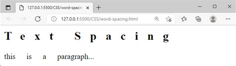 How To Give Spacing Between Text In Css Free Word Template