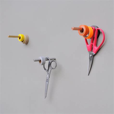 Pin Hooks Raw And Also The Colourful Pin Hooks Are Convenient Helper In The Office Diy Hooks