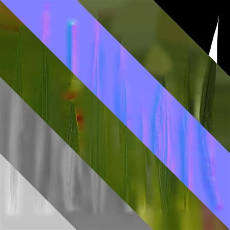 3d Anydrafts Gladiolus Gandavensis Leaf 01 Textures Model Turbosquid