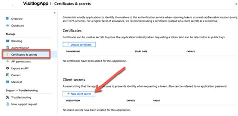 Import Host Via Azure Ad Support Visitlog