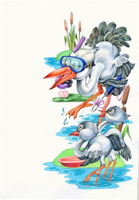 Иллюстрация азбука в стиле детский | Illustrators.ru