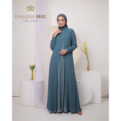 Jual Dress Hassina Basic Series Original By Mayra Ready Siap Kirim Shopee Indonesia