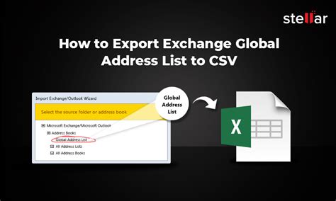 How To Export Global Address List GAL To CSV
