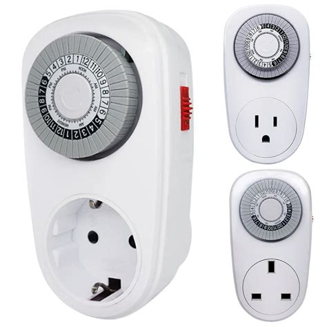 Aliexpress Com Buy 1pcs Mini Timer Switch Programmable Mechanical 125V Energy Saver 24 Hours