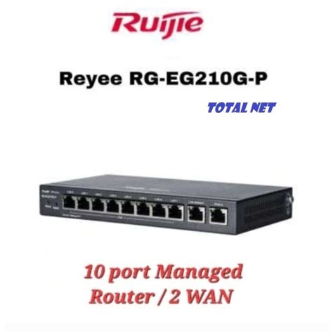 Jual Ruiji Rg Eg210g P Eg210g P Router Managed Poe Cloud Shopee Indonesia
