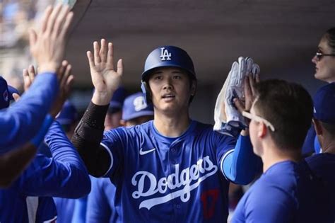 Mlb》大谷翔平连续7打席上垒 道奇梦幻连线发威 体育 中时新闻网