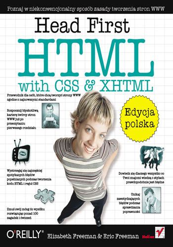 Head First Html With Css And Xhtml Edycja Polska Freeman Eric