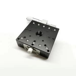 Motorized Multi Axis Rotation Stage Z Axis Translation Stages And Aluminum Dovetail