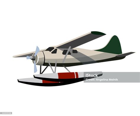 복엽기가 격리되었습니다 비행 비행기 3d 그림입니다 벡터 벡터에 대한 스톡 벡터 아트 및 기타 이미지 벡터 복엽기 3차원 형태 Istock