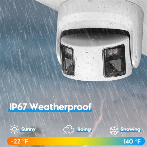 panoramic security camera 8mp colorvu hikvision camera