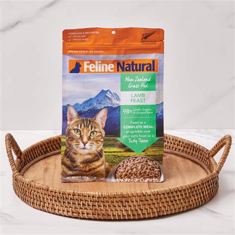 Lamb Feast Freeze Dried Cat Food Feline Natural