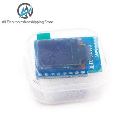 066 Inch Oled Display Module For Wemos D1 Mini Esp32 Module Avr Stm32