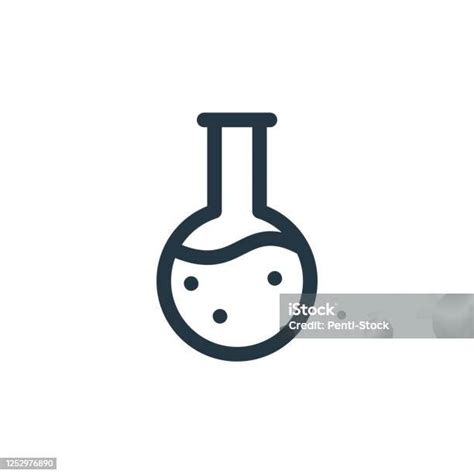 매직 물약 벡터 아이콘 마법의 물약 편집 스트로크 웹 및 모바일 앱 로고 인쇄 매체에 사용하기 위한 매직 물약 선형 기호입니다 얇은 선 그림 벡터 격리 된 윤곽선 도면입니다