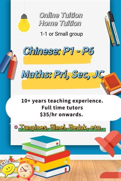 Chinese Tuition Math Tuition Home Tuition Chinese Tutor Math Tutor PSLE O Level Learning