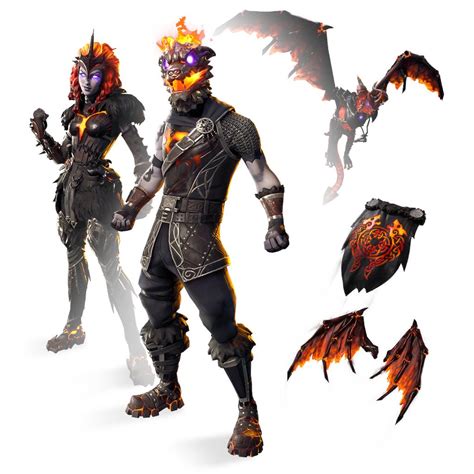 LEAK FORTNITE SKINS AND OTHER COSMETICS FOR LAVA LEGENDS PACK LEAKED