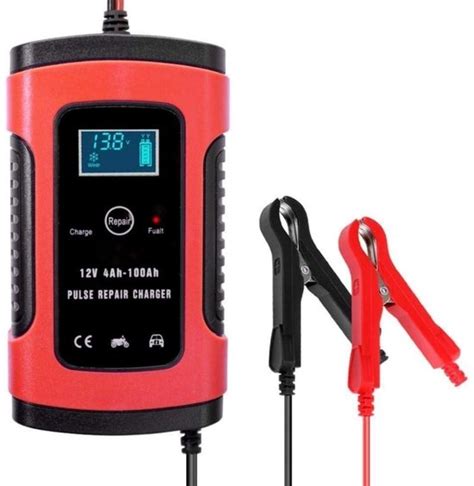 12v Acculader Druppellader Slimme Lader Voor Loodzuuraccus Voor Auto Motor Bol