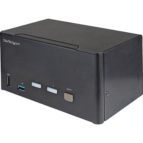 Startech Sv231tdpu34k Displayport Kvm Desktop Switch Image 1