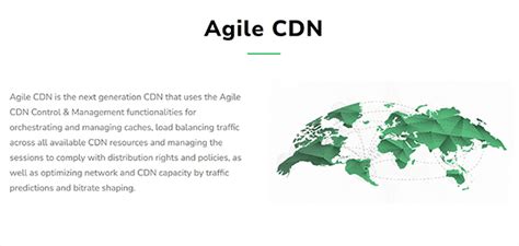 Agile Content ACD CDN Management Orchestration