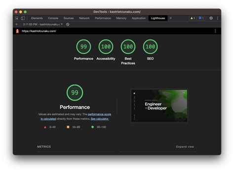 kastriot Çunaku tips and tricks to improve website performance