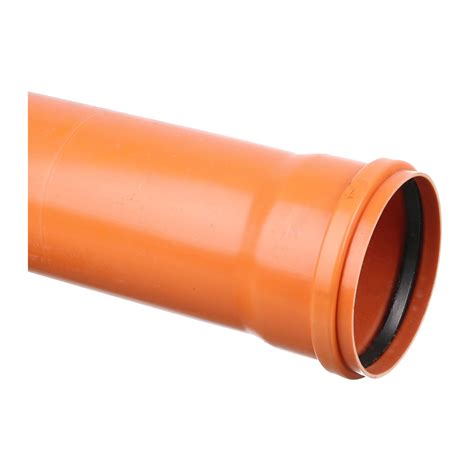 Teava canalizare SN2 PVC Ø 200 mm grosime 3 9 mm L 3 m