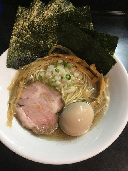 『しおラーメン』麺処 晴のレビュー ラーメンデータベース
