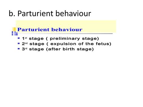 Reproductive Behaviour In Farm Animals 1pptx