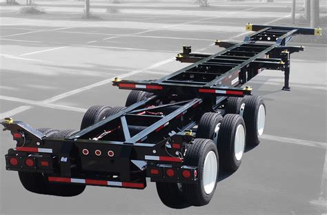 Tri Axle Container Trailer Chassis Vrogue Co
