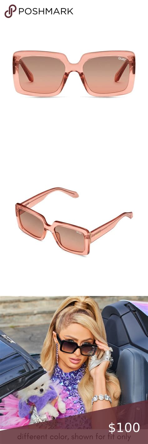 Nwt Quay Australia Total Vibe Sunglasses Blush Tan Autumn Fashion