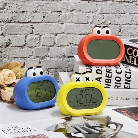클락보르도 큰 입 디지털 알람 시계 단길