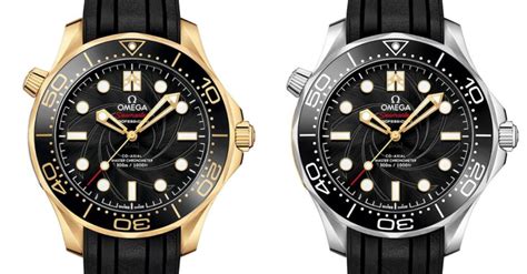 Omegas Latest James Bond Seamaster Dive Watch Has A Laser Engraved Gun