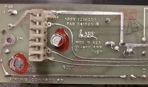 Arp Omni Omni 2 String Control And Switch Board As Is Reverb