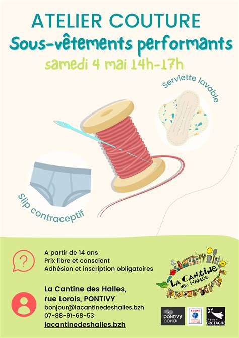 Atelier Couture Sous Vêtements Performants Ville De Pontivy