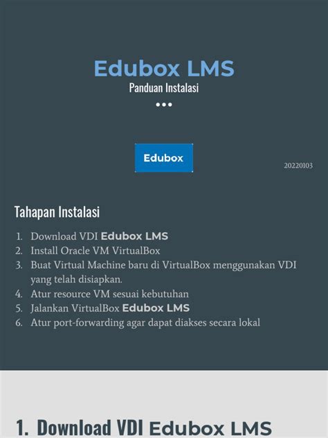 Panduan Instalasi Edubox Lms Pdf