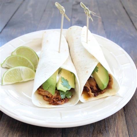 Chipotle Honey Pulled Pork Tacos With Avocado Pulled Pork Tenderloin