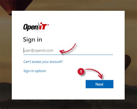 Accessing The Web Interface Open IT Online Documentation