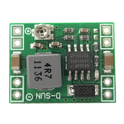 Mini MP1584 DC DC Adjustable Buck Module 3A 4 5 28V Input 0 8 20V Output Step Down Voltage Regulator