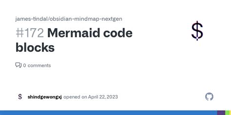 Mermaid Code Blocks · Issue 172 · James Tindalobsidian Mindmap