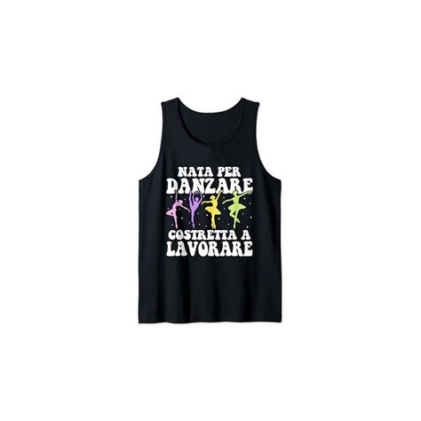 Regalo Ballerina Donna Ragazza E Bambina Maglia Regalo Ballerina Danza