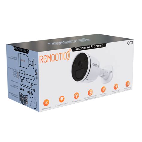 Remootio Outdoor Camera For Smart Gate Garage Door Opener