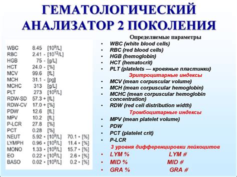 Общий анализ крови - презентация онлайн