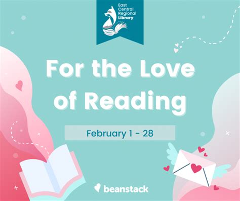 for the love of reading beanstack challenge ecrl