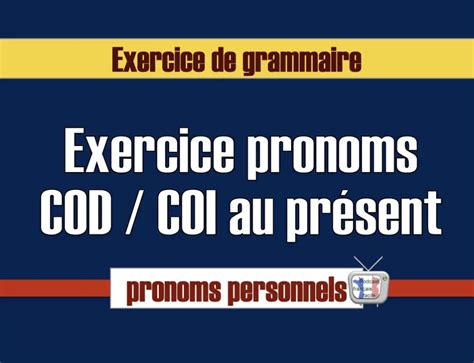 Nominalisation Exercice