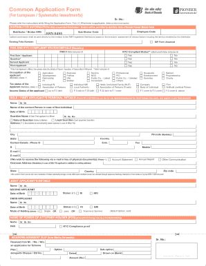 Common Application Form Fill And Sign Printable Template Online