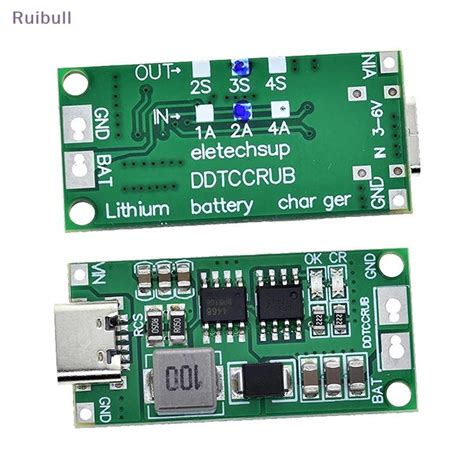 ใหม่ 2s 3s 4s 1 4a Booster โมดูลแบตเตอรี่ลิเธียม Polymer ชาร์จโมดูล