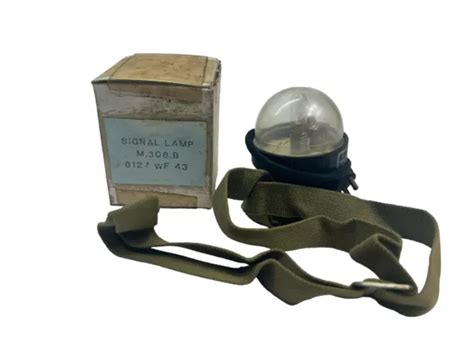 Ww2 Us Army Signal Corps M 308 B Signal Lamp £35 00 Picclick Uk